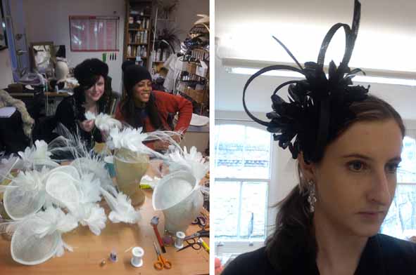 Behind the scenes at Jane Taylor Millinery